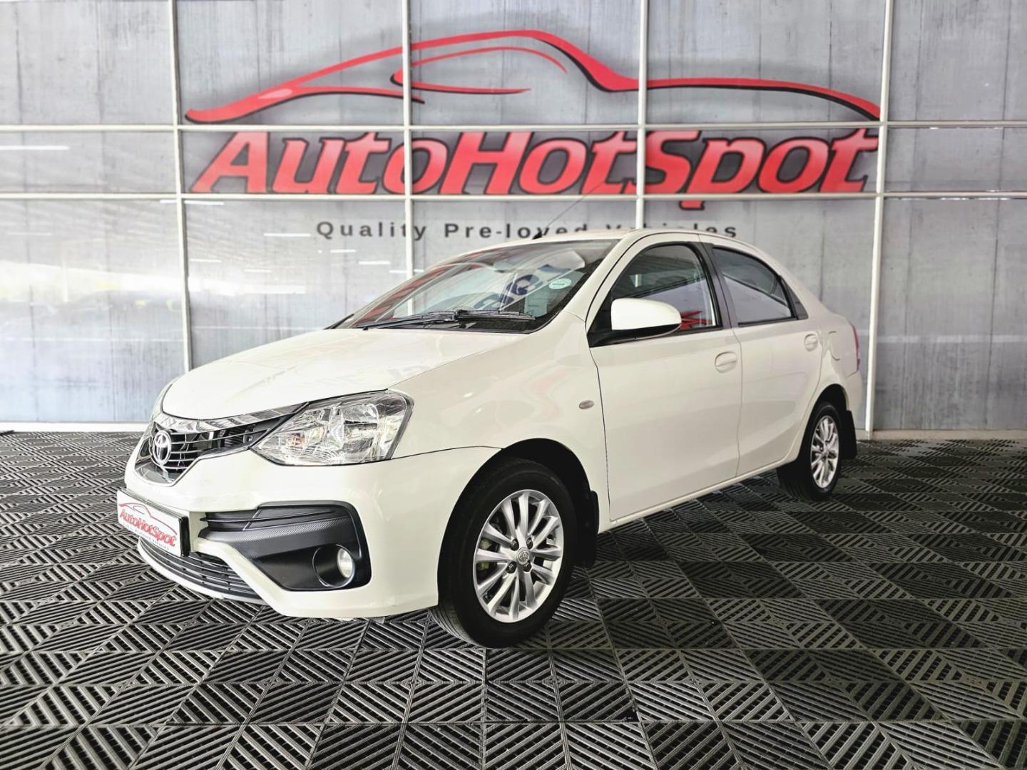 2017 Toyota Etios Sedan 1.5 Sprint | AutoHotSpot