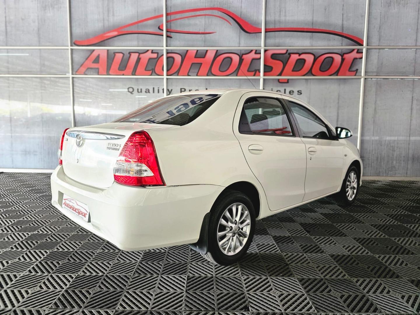 2017 Toyota Etios Sedan 1.5 Sprint | AutoHotSpot