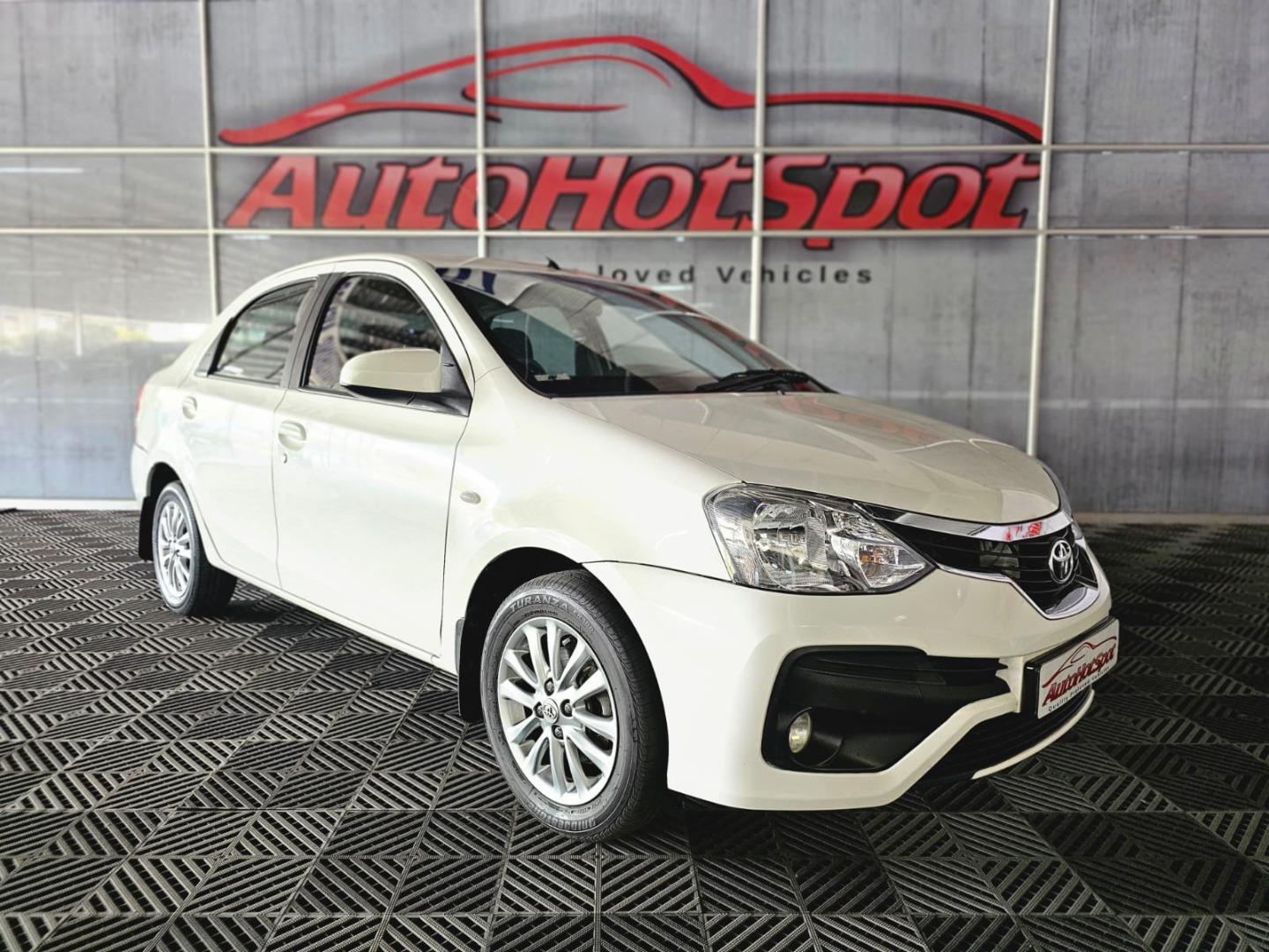 2017 Toyota Etios Sedan 1.5 Sprint | AutoHotSpot